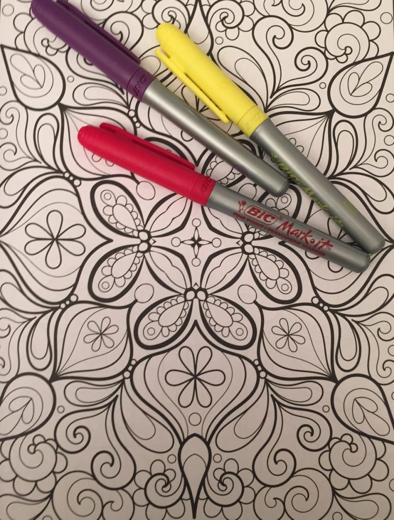 Groovy Abstract Coloring Book - Coloring Book Review - Coloring Queen