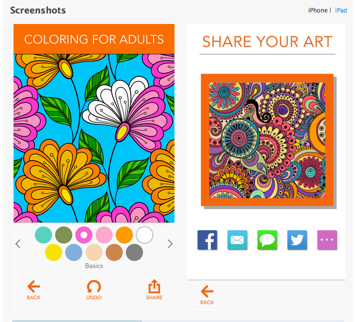 Coloring With Apps - Coloring Queen