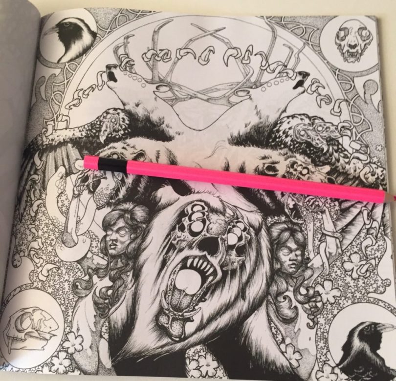 Full Metal Adult Coloring Book Review - Coloring Queen