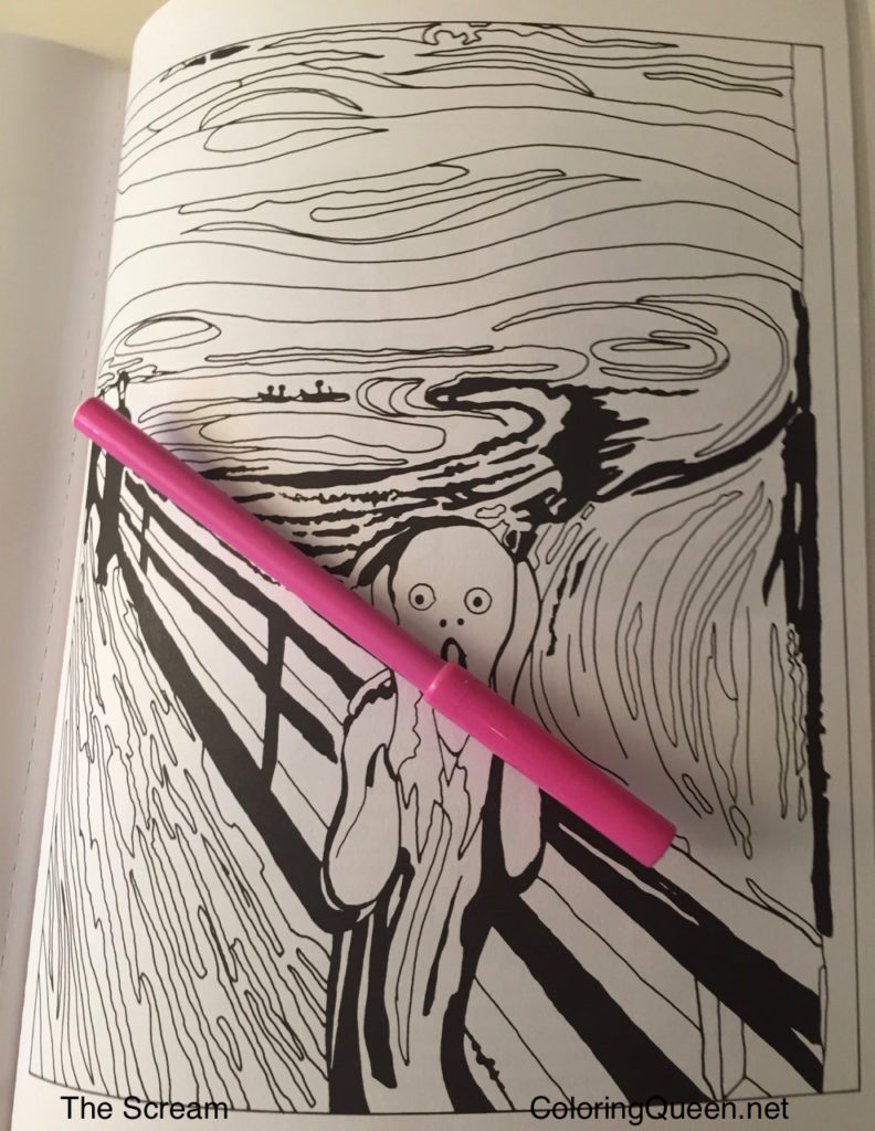 Color Your Own Modern Art Paintings - Coloring Queen