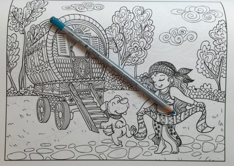 Whimsical Children's Fantasies Coloring Book Review - Coloring Queen