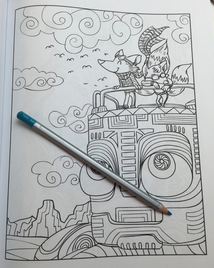 Whimsical Children's Fantasies Coloring Book Review - Coloring Queen