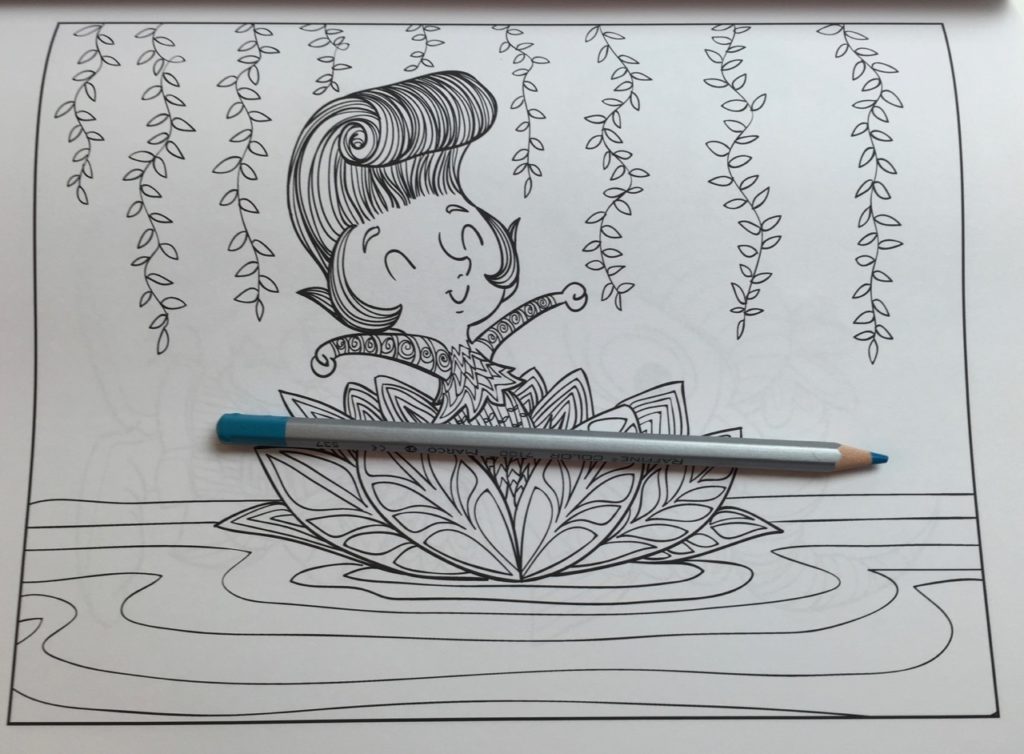 Whimsical Children's Fantasies Coloring Book Review - Coloring Queen