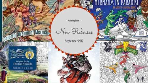Coloring Books - New Releases September - 2017 - Coloring Queen