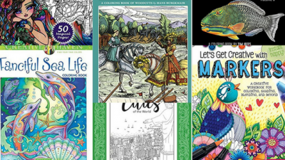 Coloring Books - New Releases - February- 2018 - Coloring Queen
