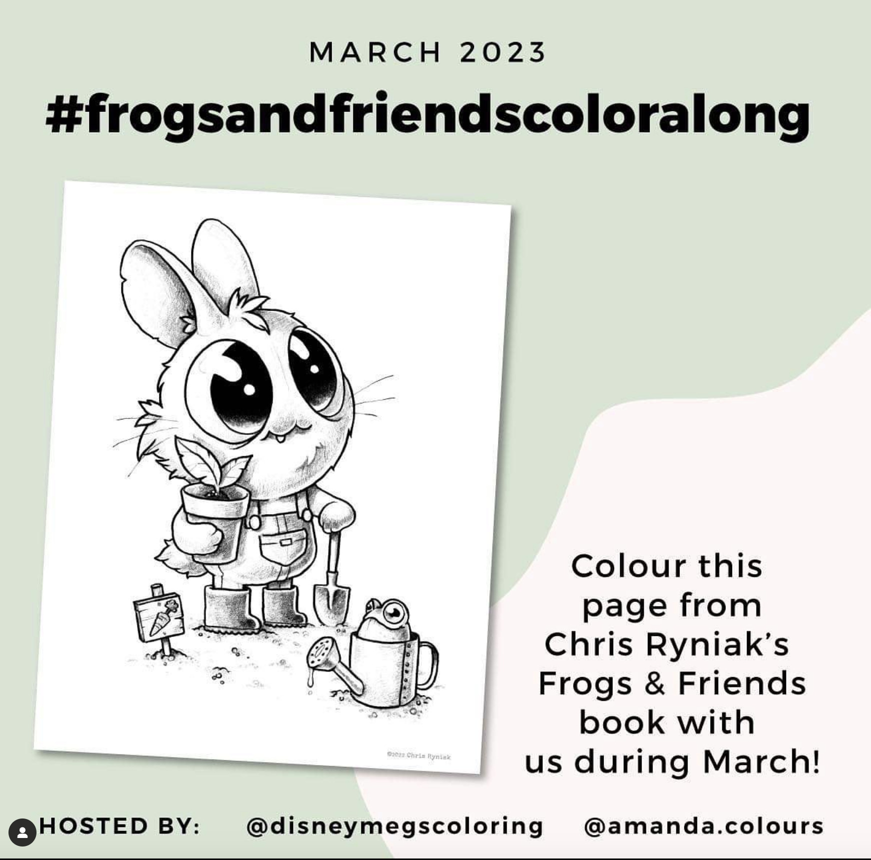 Frogs and Friends Coloralong - Coloring Queen